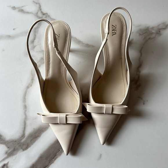 Zara | Shoes | Zara Kitten Heels | Poshmark